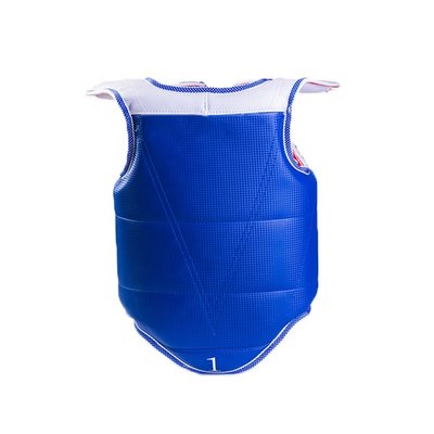 WTF standard high quality taekwondo chest protector blue and red dcolour 6 size supplier