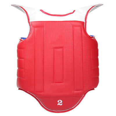 Custom taekwondo chest protector taekwondo chest guard taekwondo body protector  blue and red dcolour 6 size supplier