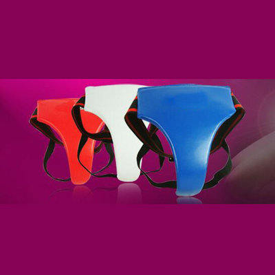High quality WTF taekwondo male martial arts groin protector /groin guard supplier