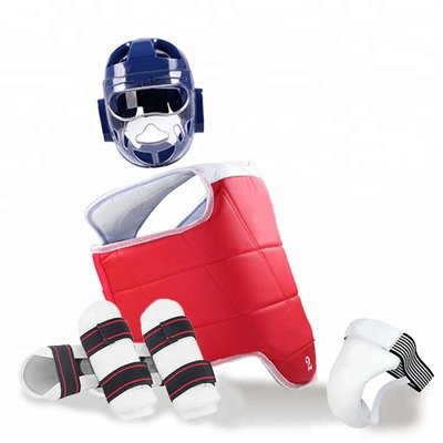 Sparring Gear set 5PC/7PC Deluxe Protector taekwondo training equipment supplier