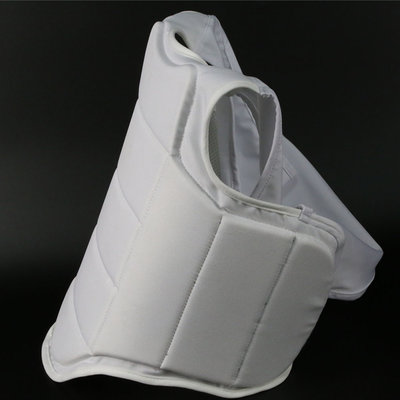 New WKF Approved white karate chest guard manufacturer Karate Women Chest Guard Professional Female Chest Protector supplier
