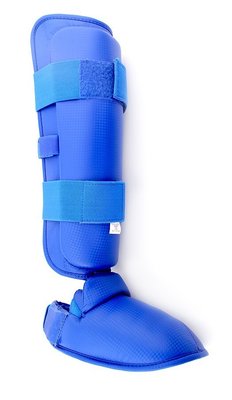 Custom Durable PU foam Martial arts leg protector MMA Karate Shin Guard supplier