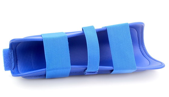 Custom Durable PU foam Martial arts leg protector MMA Karate Shin Guard supplier