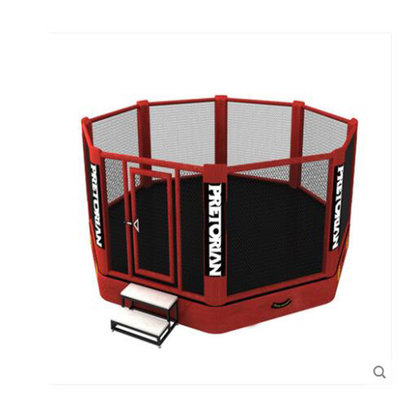 Profession Competition Octagon Elevated Cage Mma custom size print your logo supplier