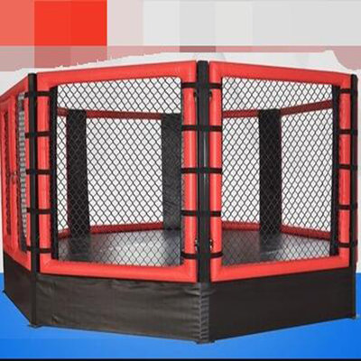 Profession Competition Octagon Elevated Cage Mma custom size print your logo supplier