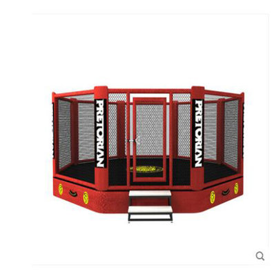 Profession Competition Octagon Elevated Cage Mma custom size print your logo supplier