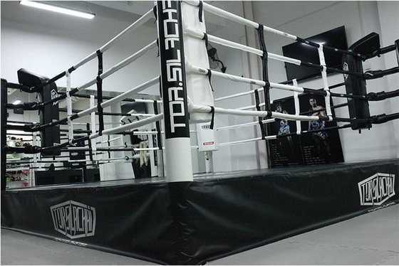 All Size Corner Pads And Pu Ropes Boxing Ring supplier