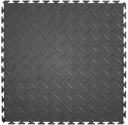 PVC Interlocking rubber floor tiles for warehouse workshop mat floor leather supplier