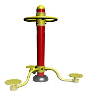 Hot Sale Outdoor Fitness Equipment for Outdoor Gym Exercise machine Waist trainer supplier
