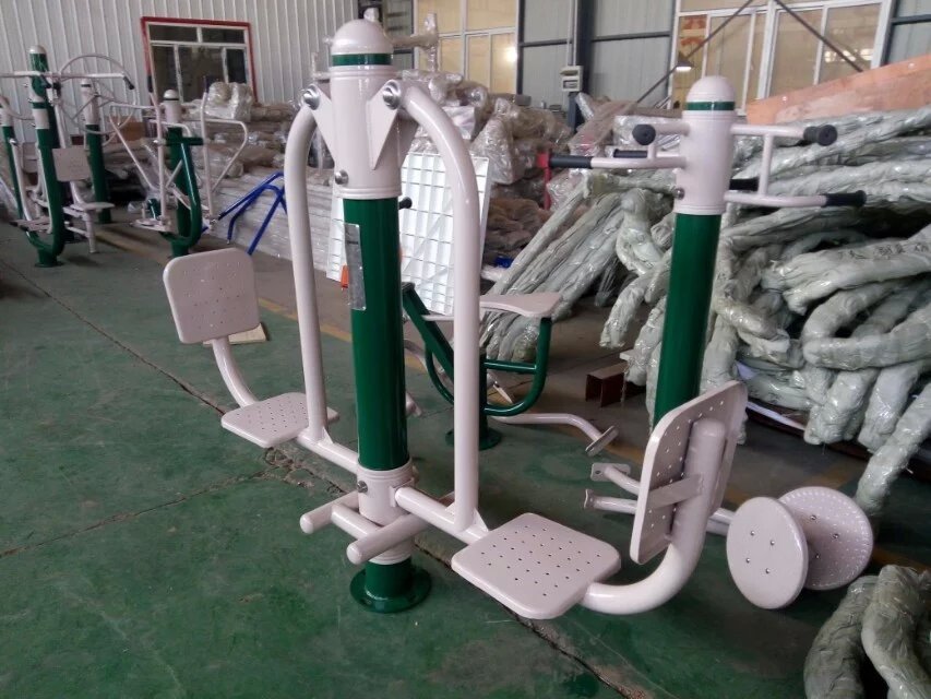 High Quality Gym Equipment Double Sit Pusher For Sale supplier