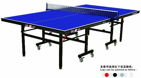 Top Quality Sport Equipment Single Folding Indoor MDF Table Tennis Tables For Sale supplier