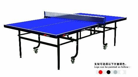Premium Quality Sport Equipment Double Folding Indoor MDF Table Tennis Table supplier