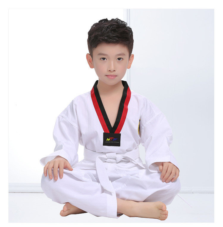 WTF Top quality Light Material Martial Arts Taekwondo Uniform/Dobok/kimono taekwondo gi supplier