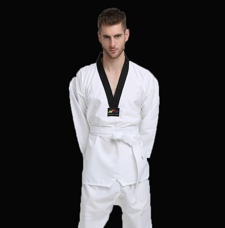 Custom WTF ribbed material taekwondo uniform  Factory best quality taekwondo GI WTF Taekwondo Dobok/Suit/ supplier