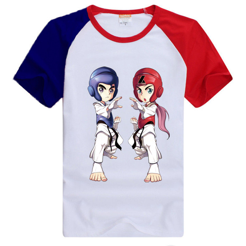 Custom cheap t-shirt screen printing/ 100% cotton taekwondo t shirt  Men T shirt TaeKwonDo Mom funny t-shirt supplier