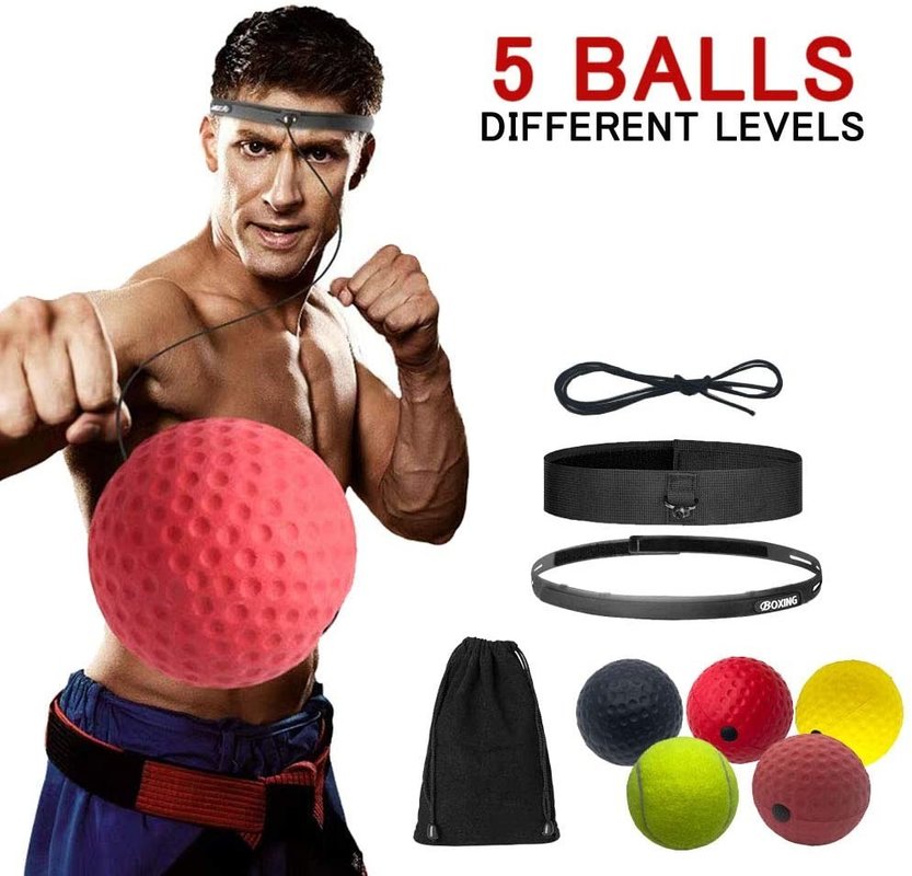 Hot sale Boxing Ball Fight Reflex Ball on String Speed Reaction Focus Punch Hand Eye Coordination fast delivery supplier