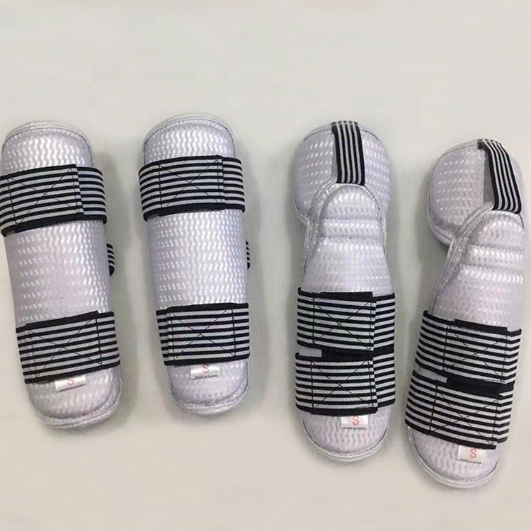 WTF approved arm and leg protector  taekwondo shin guard and arm guard taekwondo protector custom taekwondo gear supplier