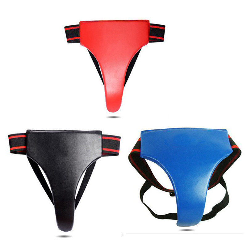 High quality WTF taekwondo male martial arts groin protector /groin guard supplier