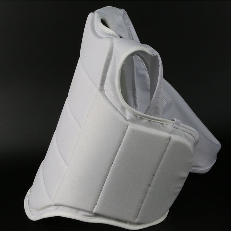New WKF Approved white karate chest guard manufacturer Karate Women Chest Guard Professional Female Chest Protector supplier
