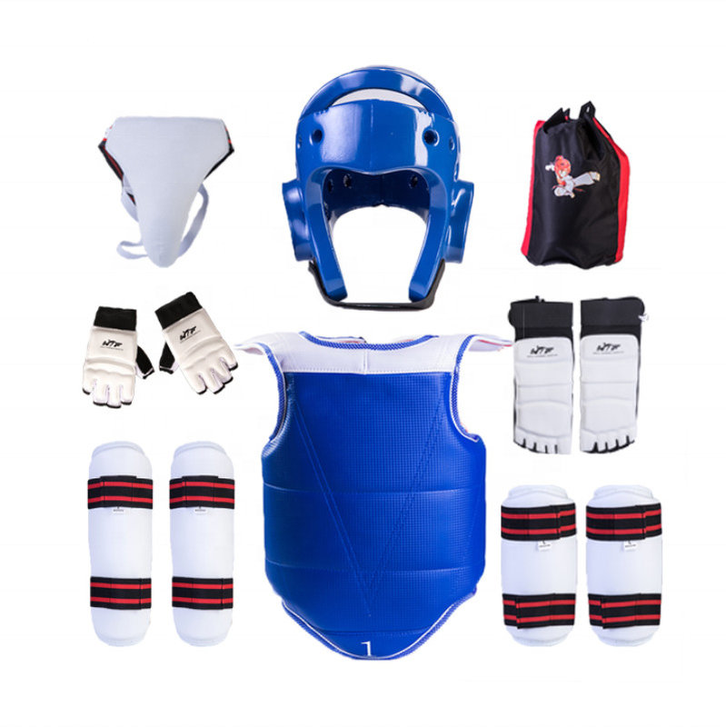 Sparring Gear set 5PC/7PC Deluxe Protector taekwondo training equipment supplier