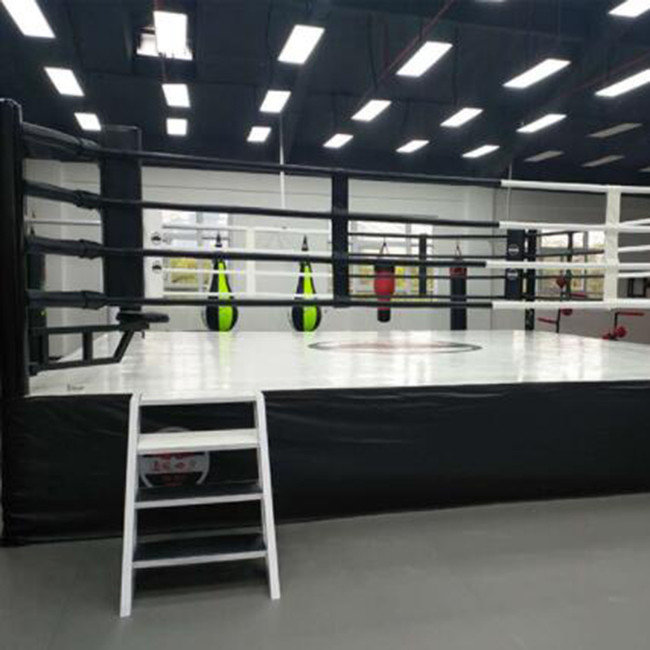 4*4m/5*5m/6*6m/7*7m/7.8*7.8m Boxing Ring/Floor Boxing Ring/Stand with height Boxing Ring supplier