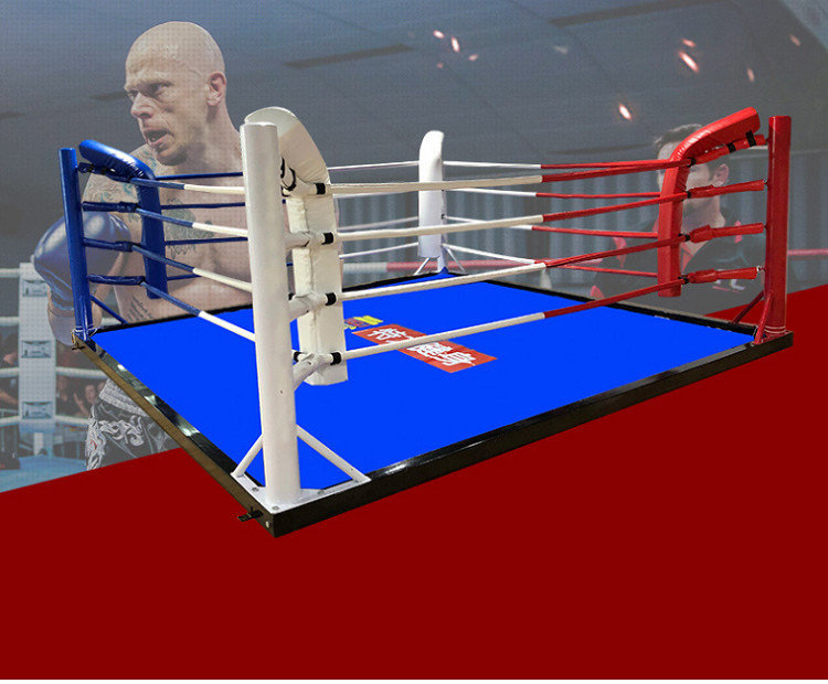 Size3*3m/ 4*4m/5*5m/6*6m/7*7m/7.8*7.8m Boxing Ring/Floor Boxing Ring Colour custom your logo supplier