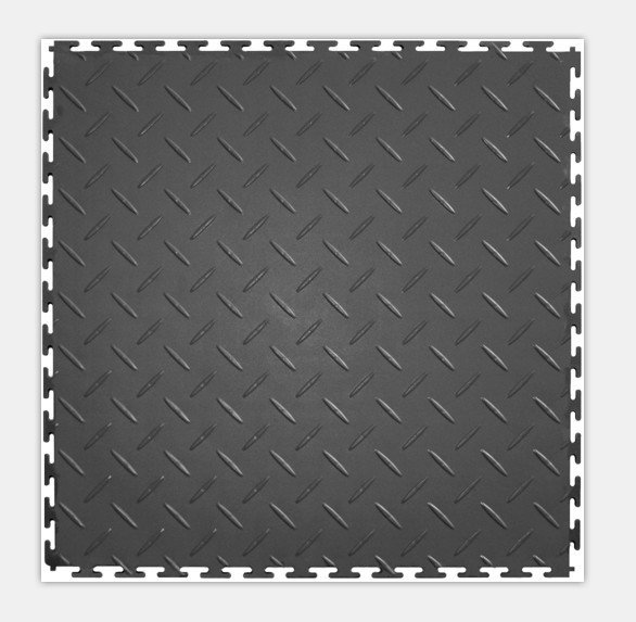 Eco-friendly garage plastic floor mat/pvc interlocking tiles supplier