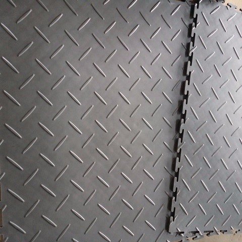 Cheap wholesale interlocking PVC garage flooring tiles ew mold 300*300mm anti-slip interlocking pvc floor mat supplier