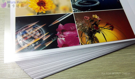 Digital Print Hp Indigo A4 Pvc Sheet Single Sided For Smart Card Production