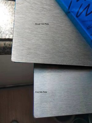 Smart Card 1.0mm Lamination Steel Plate Fine Silk Finish