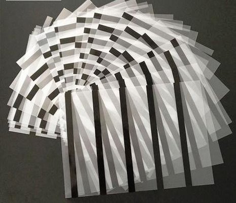 0.1mm A4 Smart Card Material Magnetic Stripe Coated Overlay Film