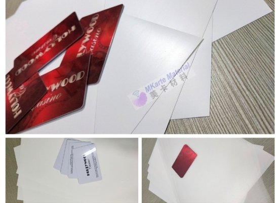 100micron Customized Petg Plastic Sheet For Driving License Production