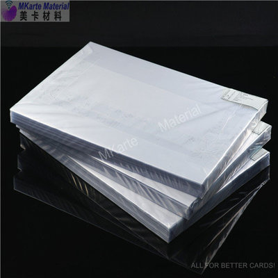 0.04mm 0.05mm 0.06mm Pvc Overlay Plastic Card Sheet Roll