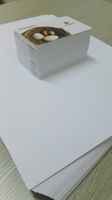 HP Indigo digital printing sheet MHP-G1/HP Indigo printable PVC sheet for card production/card production materials