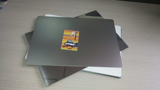 A4 Size Slight Matte Finish Laminated Steel Plate For Lamination