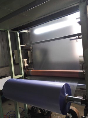 PVC Coated Overlay MCO-W/glue coating overlay for card/ plastic Card body making  mateials