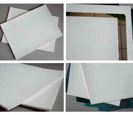 White Silicon Rubber Cushion Pad MRP-2/ card laminator cushion pad for plastic card laminating