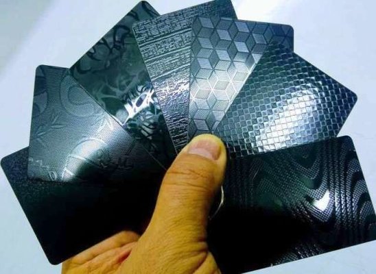 Special Pattern Card Lamination plate For Prelam Plastic Sheet Laminating