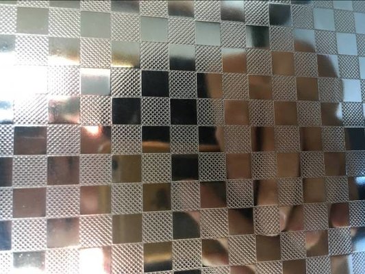 special pattern lamination plate,   textured laminating steel textured Card Lamination Steel Plate MSP-P