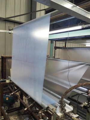PVC Coated Overlay MCO-W/PVC coated overlay for card body lamination/glue coated film/Card lamination materials
