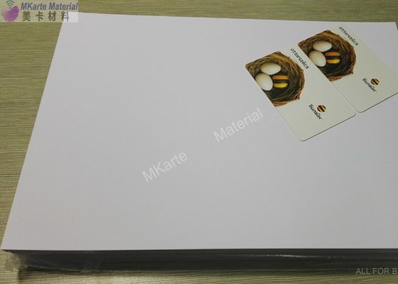 Digital printable PVC sheet for Plastic smart card material production
