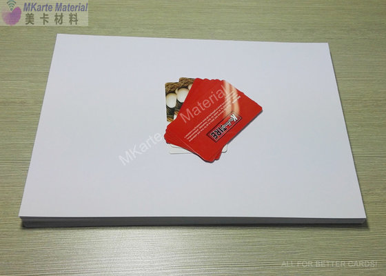 Lamination Printing PVC Core Sheet Smart Card Production Materials - For Silkscreen Printer Use