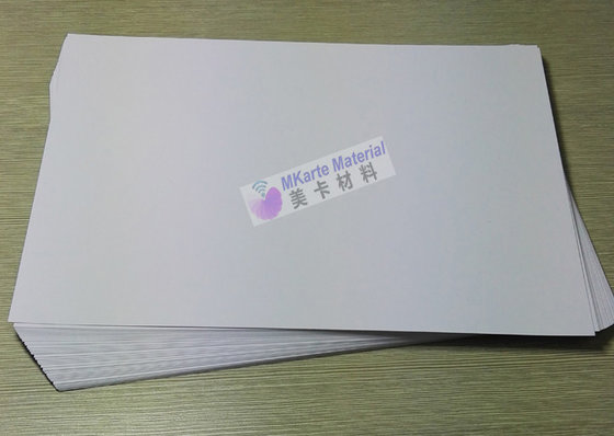 Doubel Side Printing Ink Adhesion Inkjet PVC Sheet Printable For Plastic Card Production