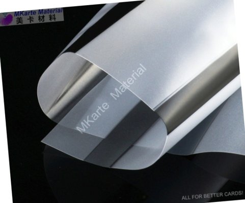 Smart Card 0.10mm Adhesion Magnetic Stripes PVC Coated Overlay