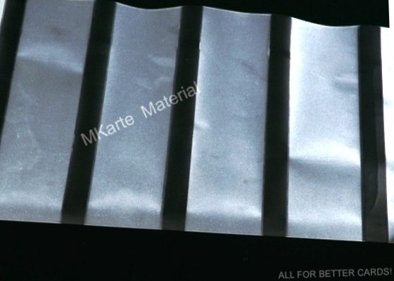 A4 / A3 Customized Size Magnetic Stripes Coated Overlay Film For Smart Card Production