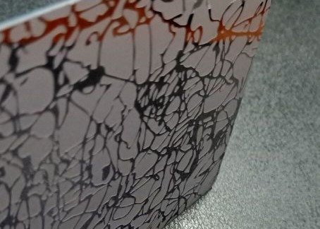 Scratch Proof A3 Size Patterned/textured Card Lamination Steel Plate