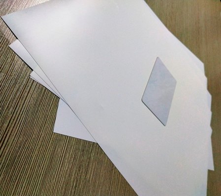 0.76mm PETG Plastic Sheet Anti Static Impact Resistance For Plastic Card Production