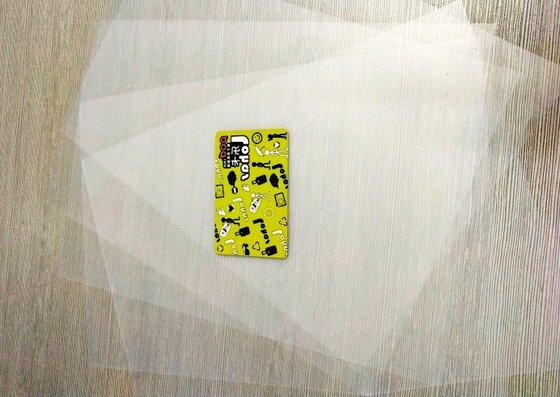 High Impact Strength PETG Plastic Sheet 0.08mm 0.06mm PETG Coated Overlay Film