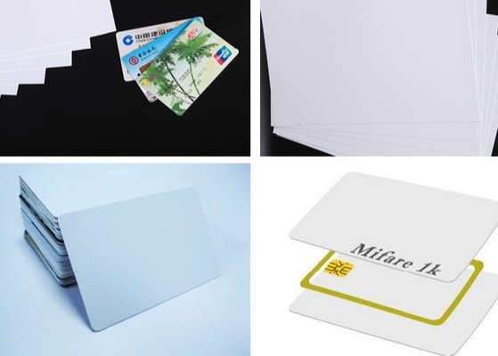 0.12mm 0.76mm Aging Resistance PVC Card Sheet PVC Core Sheet For Offset Card Printing