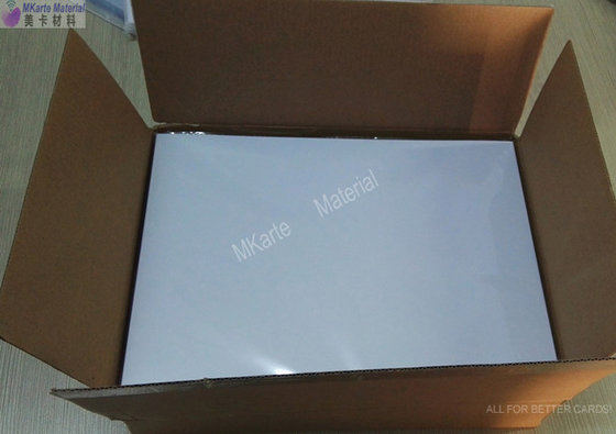 40MPa 760 Micron PVC Core Sheet Offset Printable For Silk Screen Printer Use